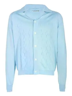 Marni Pointelle-knit Sweater - Blue