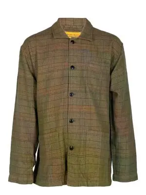ORIGINAL MADRAS TRADING COMPANY Check-pattern Patch-pocket Shirt - Brown