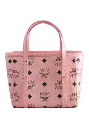 Mcm Toni Vi Shopper Bag - Pink