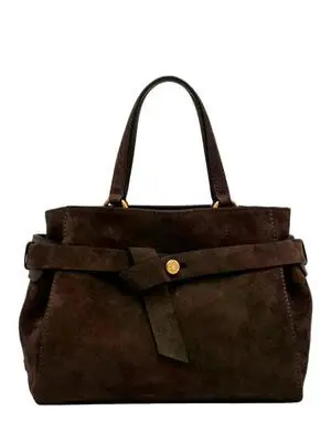 GIANNI CHIARINI GIANNI CHIARINI Suede Knot Detail Shoulder Bag