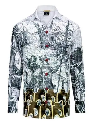 LUGO LUGO Espejos X Oro Shirt - White