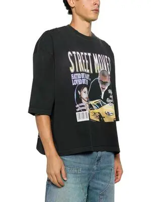 WILLY CHAVARRIA Street Moves Buffalo Graphic-print T-shirt - Black