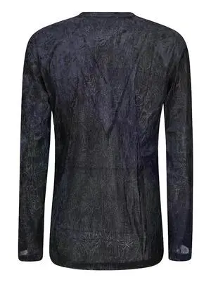 Comme Des Garçons Long Sleeve T-shirt - Black