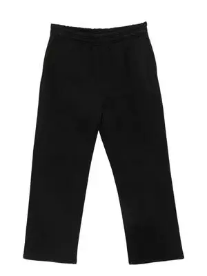ENTIRE STUDIOS Elasticated Straight-leg Track Pants - Black