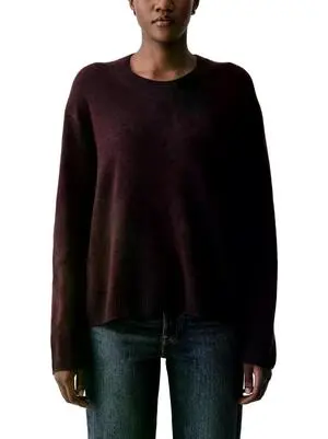 Marc O'polo Crew Neck Knitted Sweater - Red