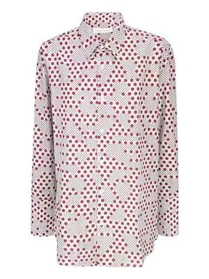 NICCOLO PASQUALETTI Polka Dot Long Sleeve Shirt - Multicolour