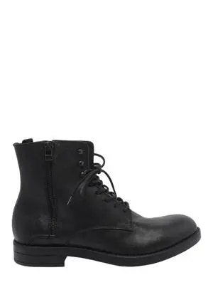 PAWELK'S Pawelk's Lace-Up Leather Boots
