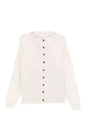 Liviana Conti Drop Shoulder Cardigan - Neutrals
