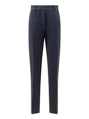 JOSEPH Coleman Tailored Trousers - Blue