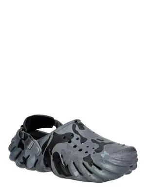 CROCS CROCS Echo Camouflage-Print Clogs Grey