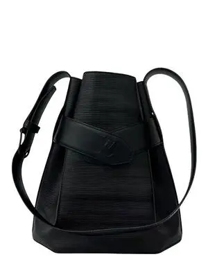 LOUIS VUITTON Epi Sac D'épaule Pm Bucket Bag - Black