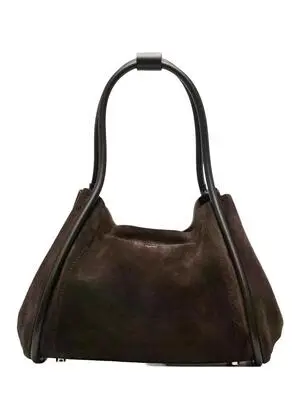 Max Mara Marine Suede Tote Bag - Brown
