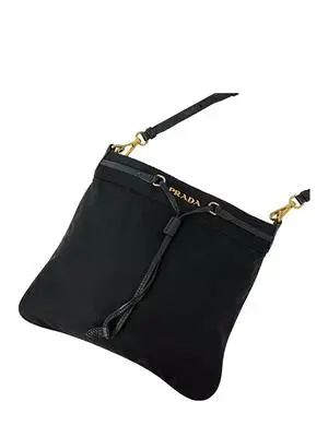 PRADA Prada Tessuto Canapa Logo Crossbody Bag