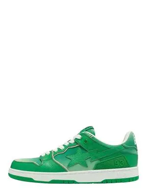 A BATHING APE Sk8 Sta #4 Sneakers - Green