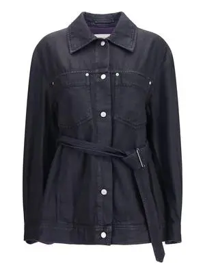 Dries Van Noten Cropped Jacket - Black
