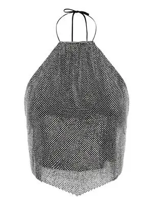 MANURI Paper Rock Top - Silver
