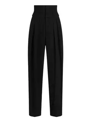 DOLCE & GABBANA Dolce & Gabbana Wool Jacquard Pinstripe Trousers