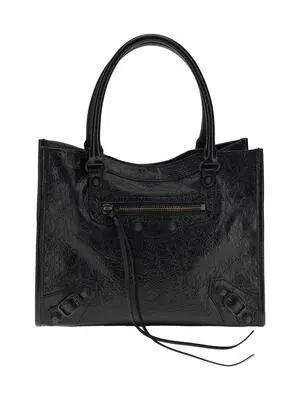 Balenciaga Le City Tote Mini Handbag - Black