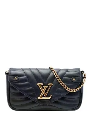 LOUIS VUITTON New Wave Chain Pochette Bag - Black