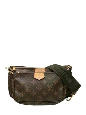 LOUIS VUITTON Monogram Multi Pochette Accessoires Satchel - Brown