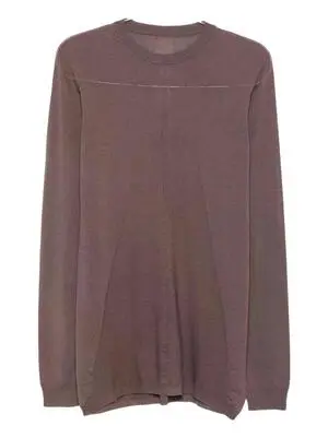 RICK OWENS Rick Owens Fine Knit Exposed-Seam Sweater