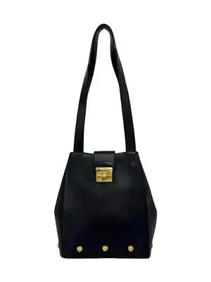SALVATORE FERRAGAMO SALVATORE FERRAGAMO Studded Leather Tote Bag
