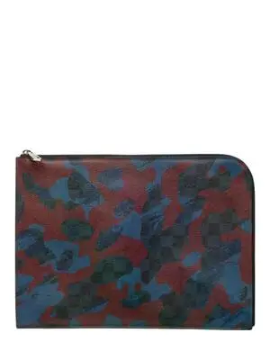 LOUIS VUITTON LOUIS VUITTON Damier Cobalt Camouflage Pochette Jour GM Clutch Bag