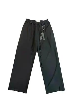 SONG FOR THE MUTE Drawstring-waist Track Pants - Black