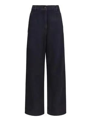 Dries Van Noten Wide-leg Jeans - Black