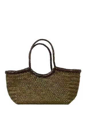 DRAGON DIFFUSION DRAGON DIFFUSION Small Nantucket Woven Leather Tote Bag