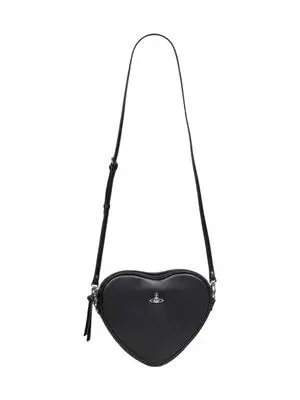 VIVIENNE WESTWOOD Alexa Heart Crossbody Bag - Black