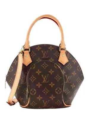 LOUIS VUITTON Monogram Canvas Ellipse Pm Satchel - Brown