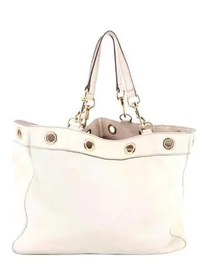 GUCCI GUCCI Positano Leather Large Tote Bag