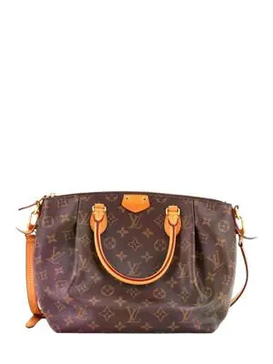 LOUIS VUITTON Monogram Canvas Turenne Pm Satchel - Brown