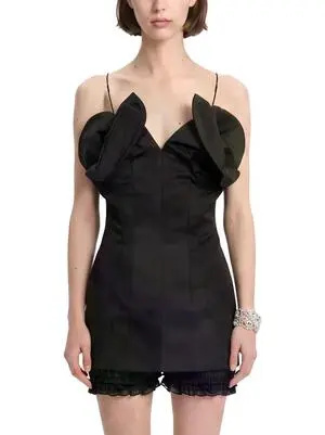 MAGDA BUTRYM Magda Butrym Ruffled Spaghetti-Strap Top