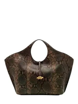GIANNI CHIARINI Infinity Shoulder Bag - Brown