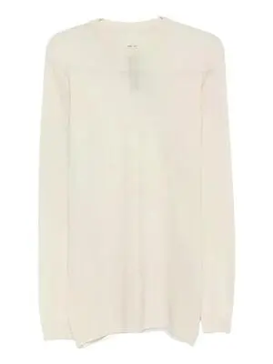 Rick Owens Fine Knit Wool Sweater - Neutrals