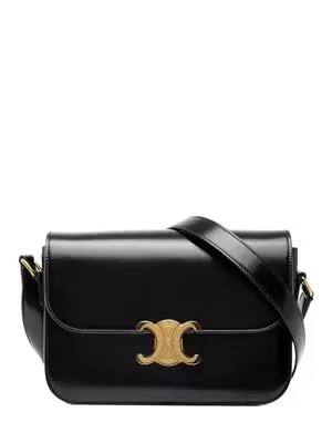 Celine Triomphe Crossbody Bag - Black
