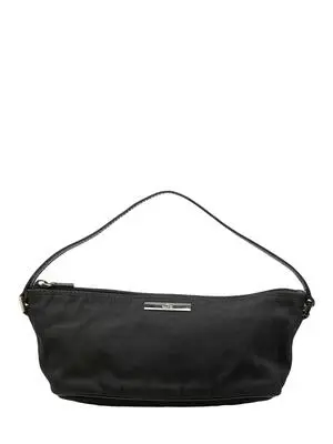 Gucci Nylon Boat Shoulder Bag - Black