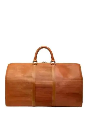 LOUIS VUITTON Epi Keepall 50 Travel Bag - Brown