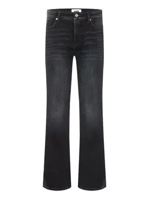 CAMBIO Flared-hem Jeans - Black