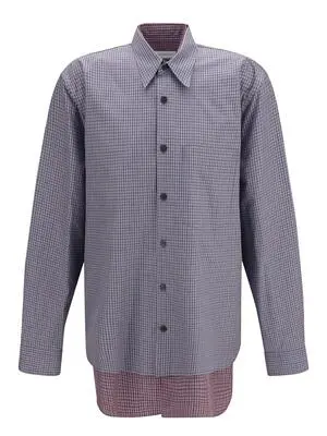 DRIES VAN NOTEN Dries Van Noten Men Camber Double-Layer Shirt