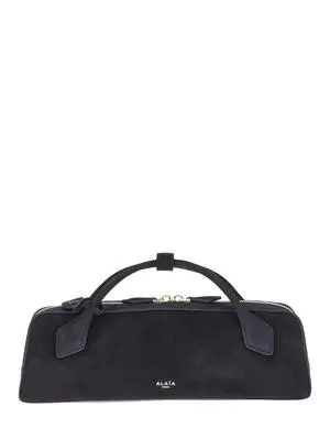Alaïa Le Teckel Goat Leather Clutch - Black