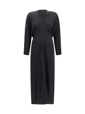 TOTEME Open-back Bow Dress - Black