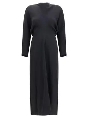 TOTEME Open-back Bow Dress - Black