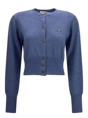 VIVIENNE WESTWOOD Vivienne Westwood Bea Cropped Wool Cardigan