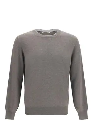 Brunello Cucinelli Cashmere Sweater - Gray