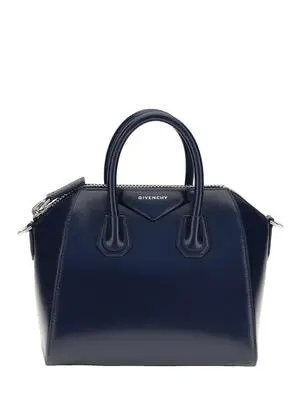 Givenchy Antigona Mini Leather Handbag - Blue