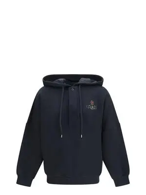 VIVIENNE WESTWOOD VIVIENNE WESTWOOD Batwing Hooded Sweatshirt Black