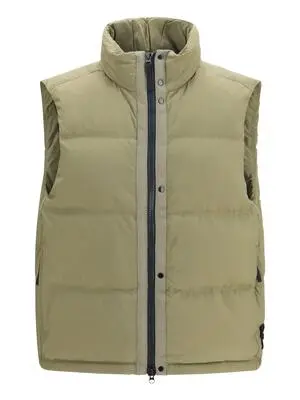 Stone Island Cordura Down Vest - Green
